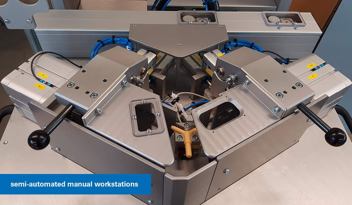 semi-automated manual workstations – BWA Werkzeugbau GmbH